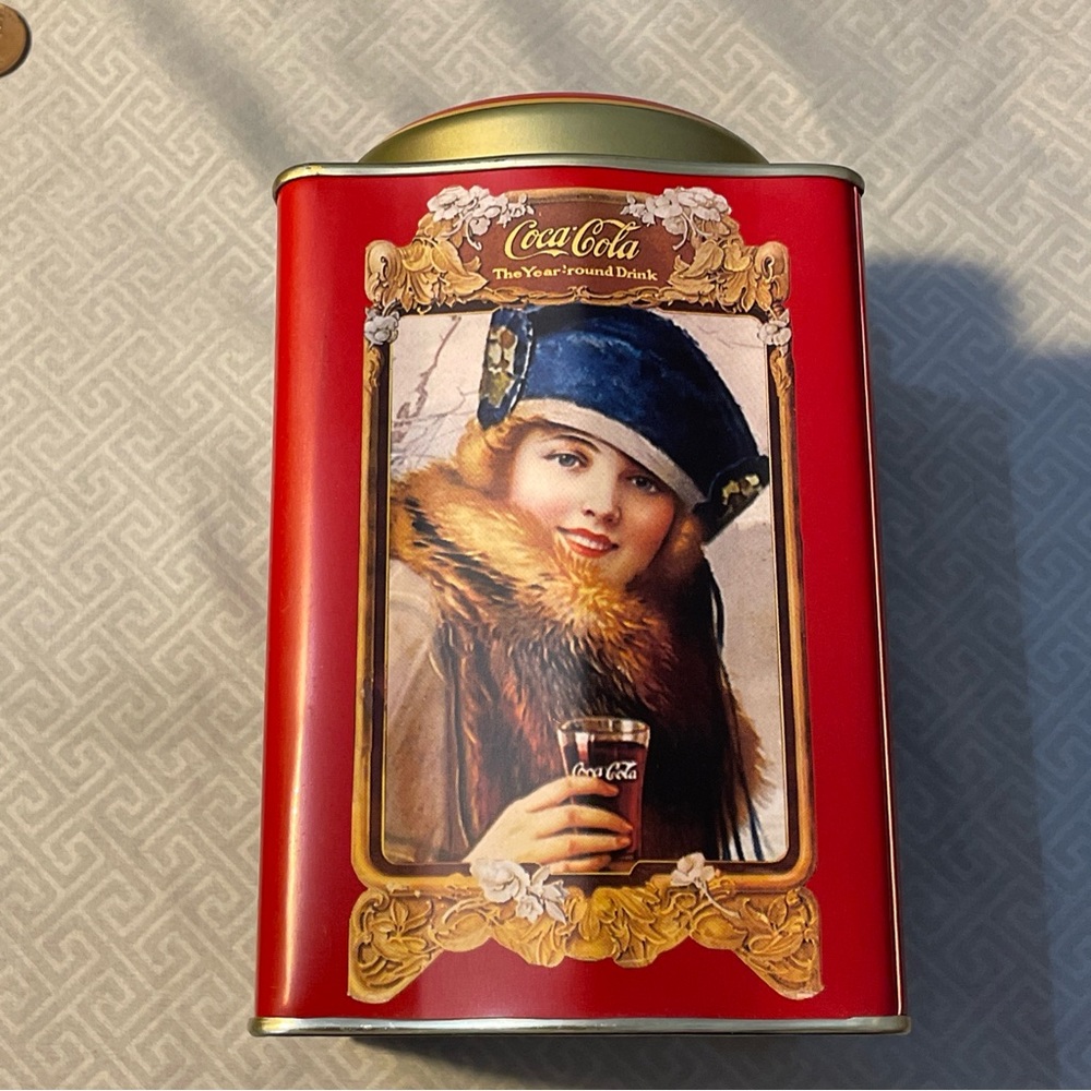 Coca Cola Collector Tin Vintage Advertisement Ladies … - Gem
